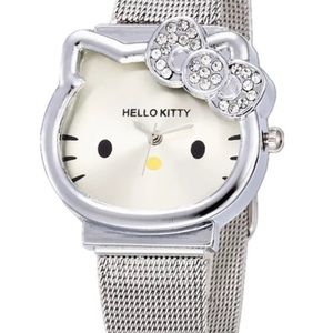Hello Kitty | Jewelry | Hello Kitty Silver Watch | Poshmark